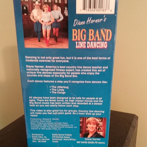 unknown | Cameras, Photo & Video | Big Band Line Dancing Vhs | Poshmark